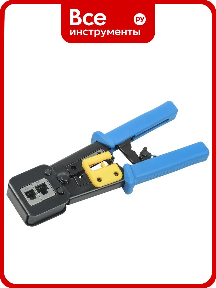 Инструмент IEK ITK обжим. RJ-45/12 с храповиком FPS TM1-B11H-FPS
