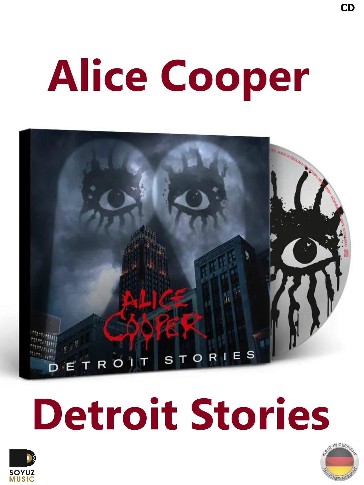 Alice Cooper. Detroit Stories (CD DigiPak/Компакт-диск)