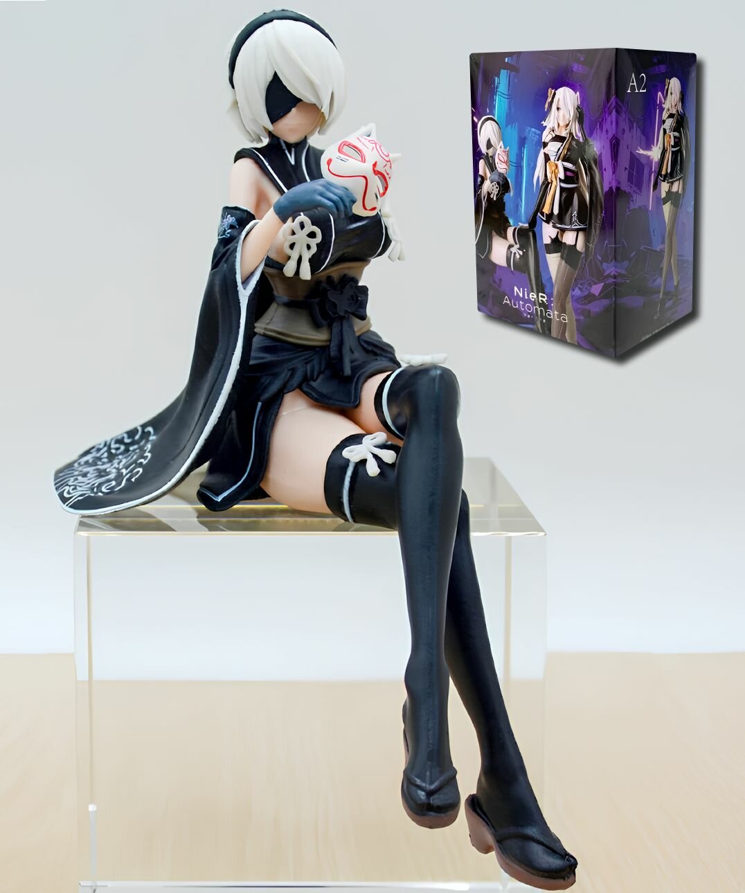 Фигурка Ниер: Автомата Еруха / YoRHa No. 2 Type B NieR: Automata 2B (17см)