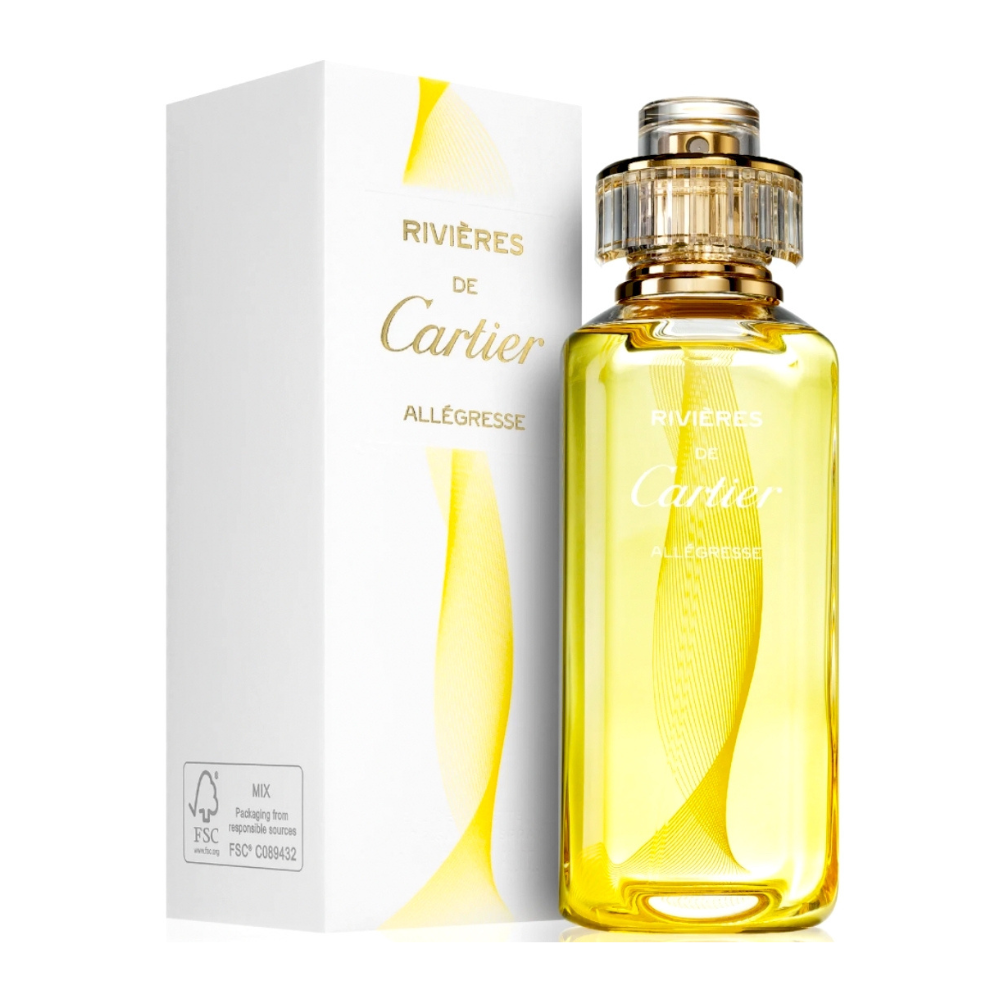 Cartier Rivieres de Cartier Allegresse 100 мл туалетная вода, унисекс, цитрусовые, зеленые