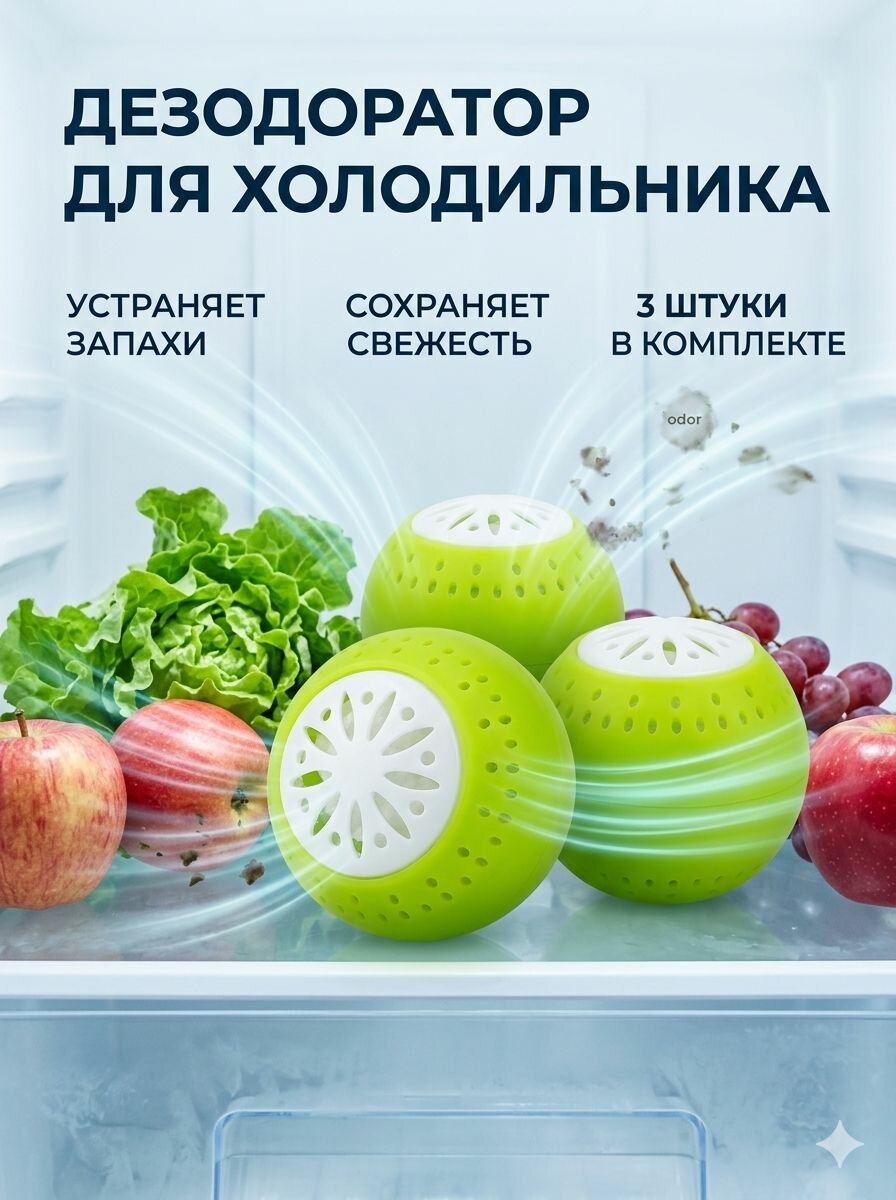 Дезодорирование холодильника