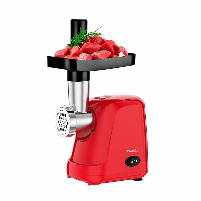 Мясорубка Kelli KL-5007, красная