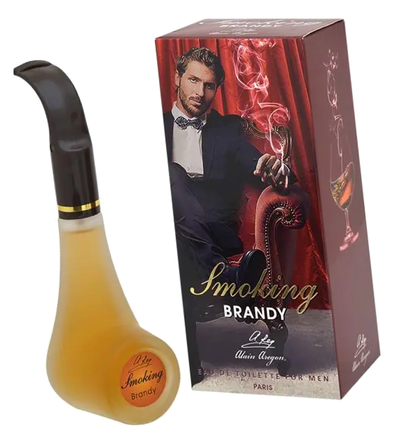 Туалетная вода для мужчин Alain Aregon Smoking Brandy 63 мл - Алайн Смокинг