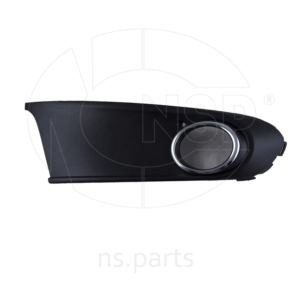 Рамка фары противотуманной левой VOLKSWAGEN Polo V sedan (09-15) (хром)