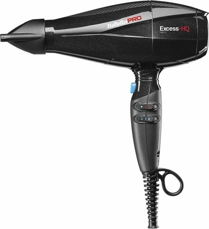 BaByliss Фен для волос BAB6990IE 2600 Вт, скоростей 2, черный