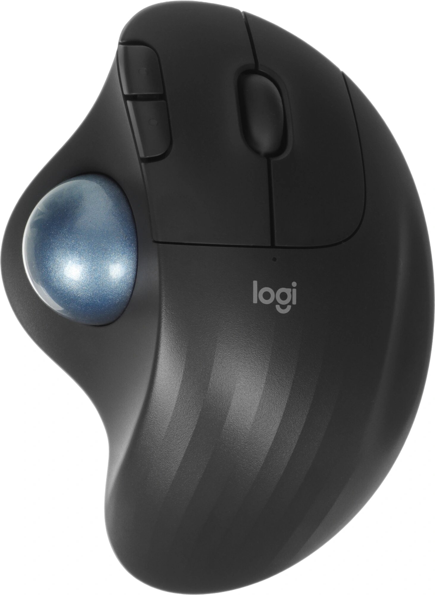 Трекбол Logitech M575S черный оптич. 2000dpi беспров. BT/Radio USB 4but (910-007035)