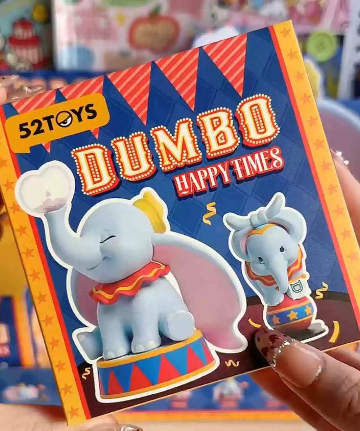 Серия 52TOYS Думбо Джой Тайм Случайный Блайнд Бокс, 1 шт. для детей и коллекционеров