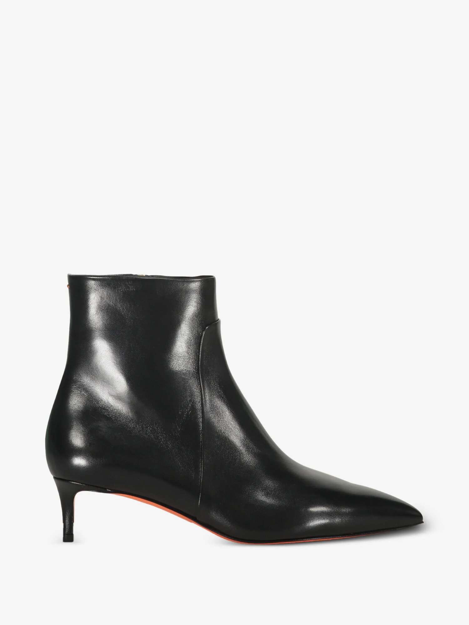 Ботильоны Pointed-toe leather ankle boots