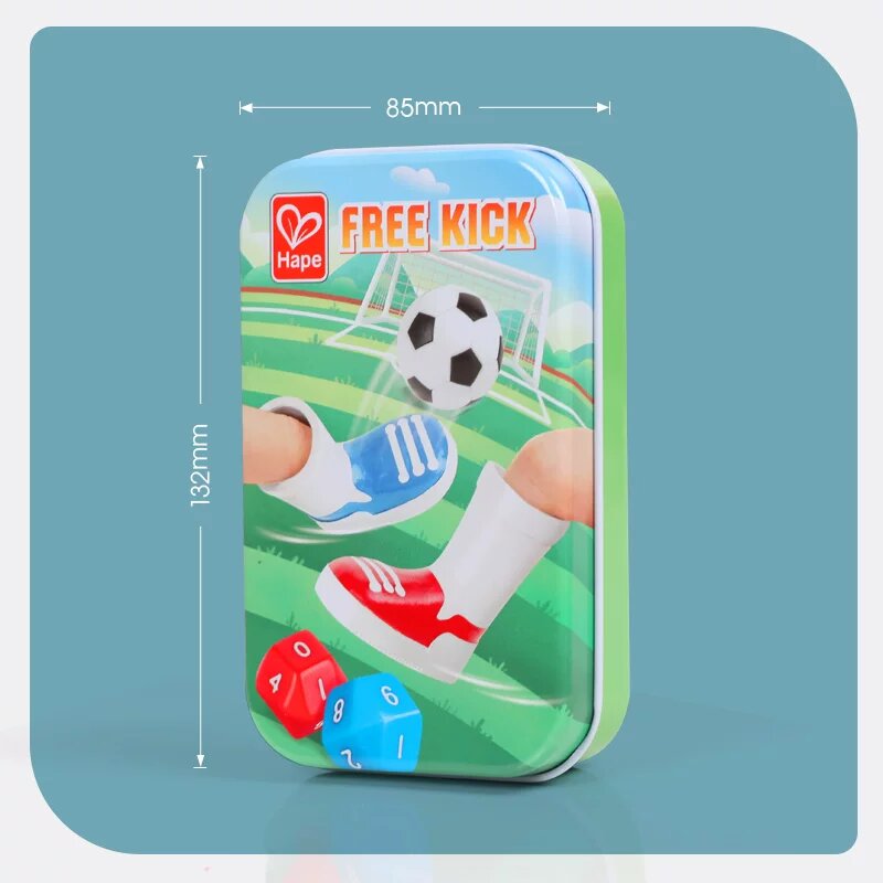 Hape Игра-футбол с пальцами, интерактивная компактная игрушка для детей, развивающая игра для навыков