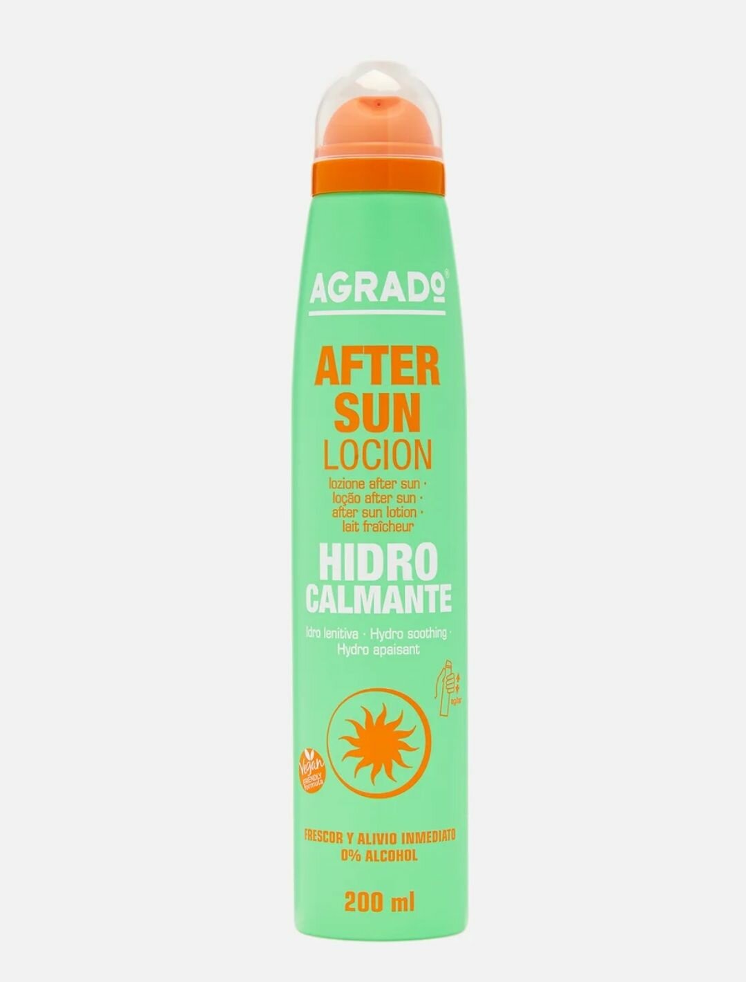 Лосьон после загара AGRADO after sun lotion hydro soothing