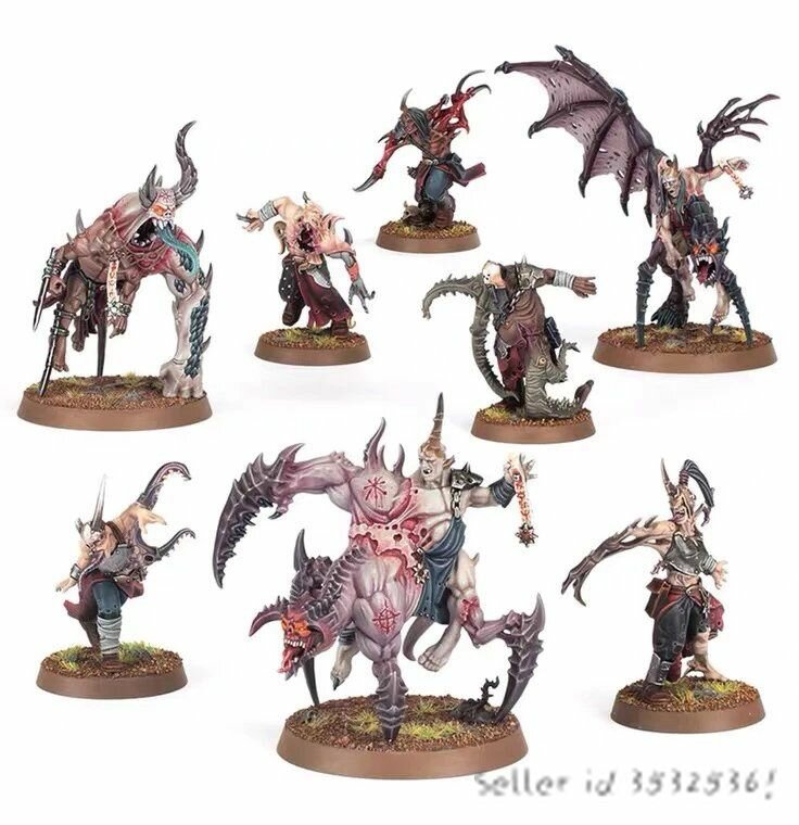 ACCURSED CULTISTS / Вархаммер 40к смола / Warhammer 40000 миниатюры