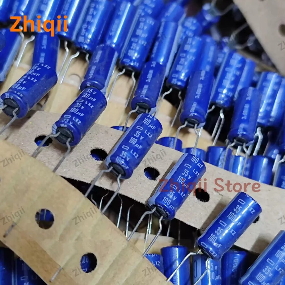 Конденсаторы NIPPON CHEMI-CON LXZ 100 мкФ 35В 30pcs