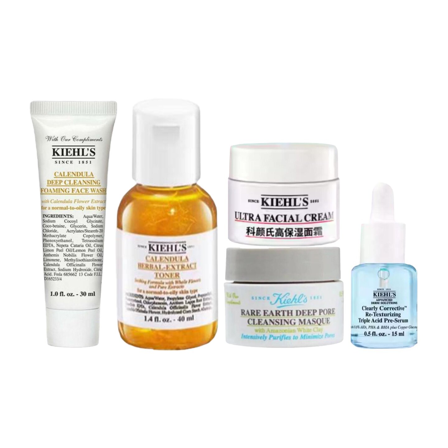 Наборы для ухода за кожей лица Kiehl's