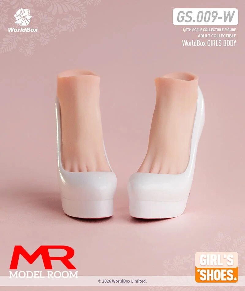 Worldbox 1/6 Scale CA031 Платье с обувью для фигурок feet shoes B
