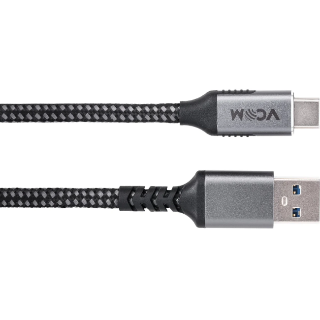 Кабель USB3.2 Gen2, AM- CM, 10Gbs, All Shell 3м VCOM CU401M-3M — фото 1