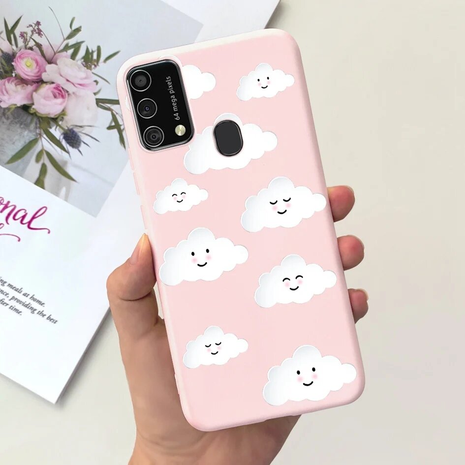 Для Samsung Galaxy M21 M31 Чехол Прекрасный астронавт Противоударный case-c53, For Samsung M31
