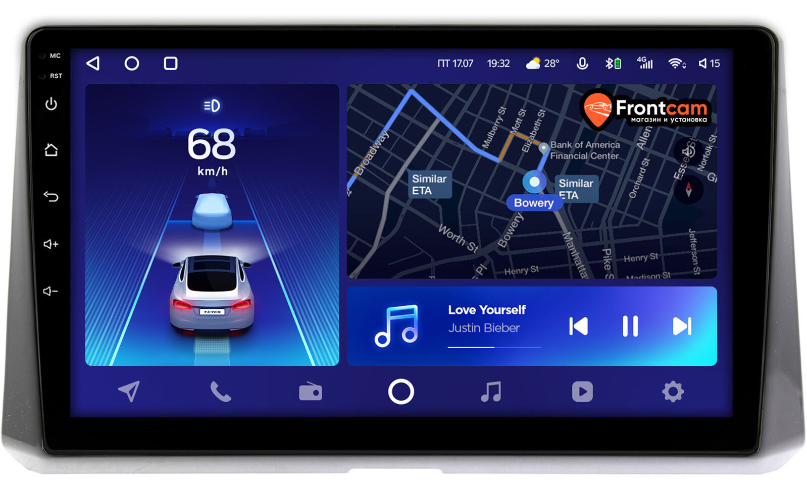 Штатная магнитола Toyota Corolla (E210), Corolla Cross 2018-2024 Teyes CC2 PLUS 4/64 10" RM-1078 Android 10 (4G-SIM, DSP, QLed)