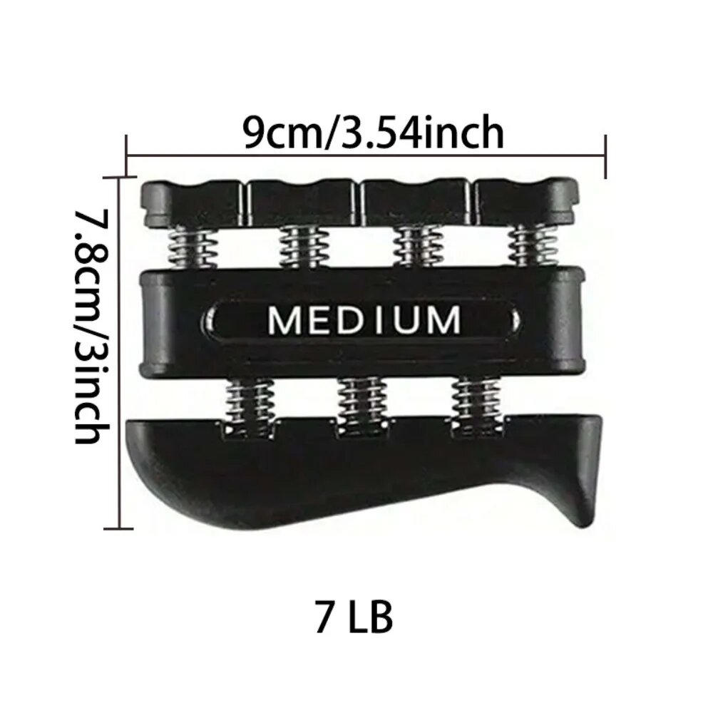 Портативный тренажер для пальцев Logest Черный, Black-7LB