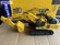 Металлическая модель экскаватора Komatsu PC520LC-11M0 в масштабе 1:43 для коллек...