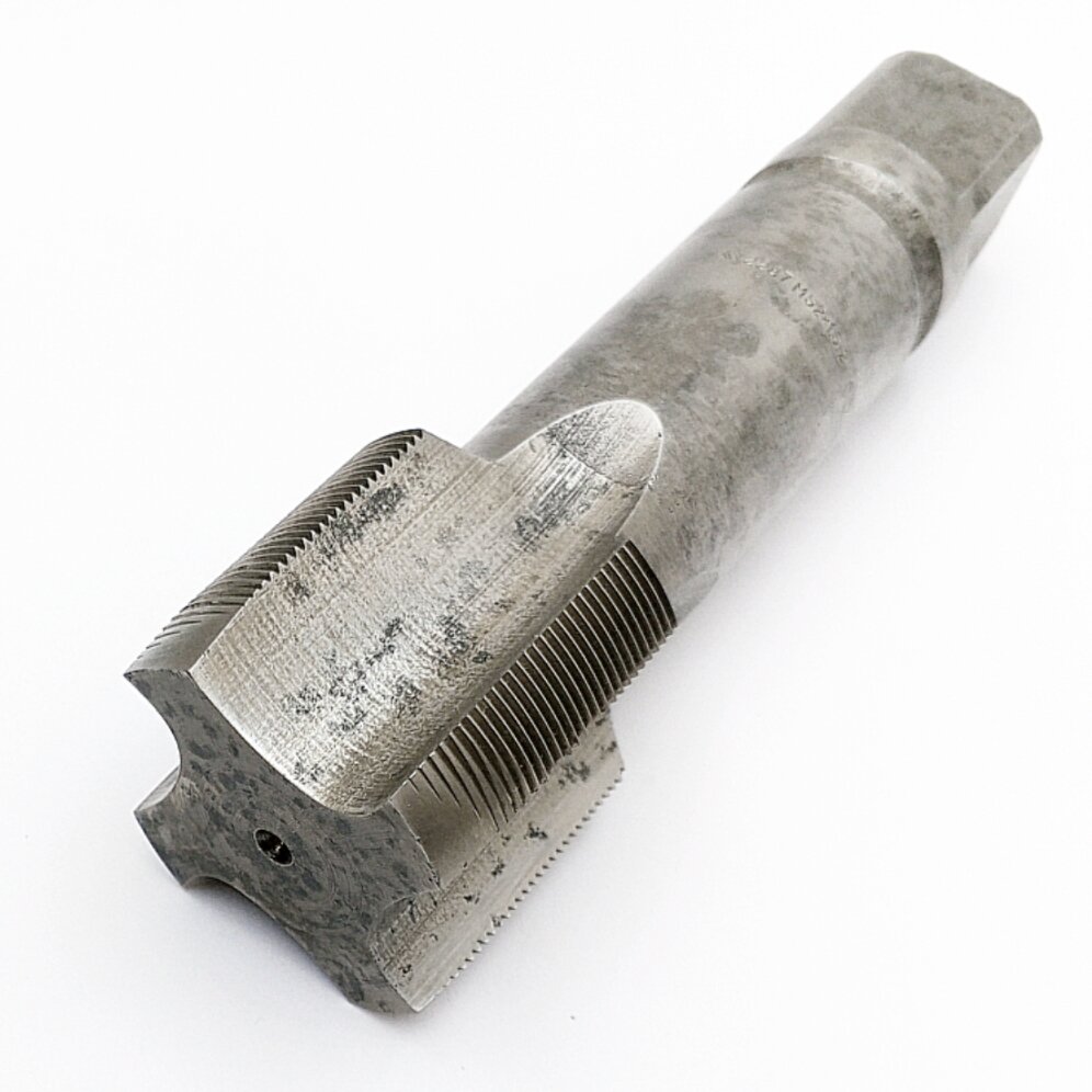 Метчик 2620-2287 машинно-ручной М52х1,5 Р6М5 (однопроходный) для сквозных отверстий ГОСТ 3266-81