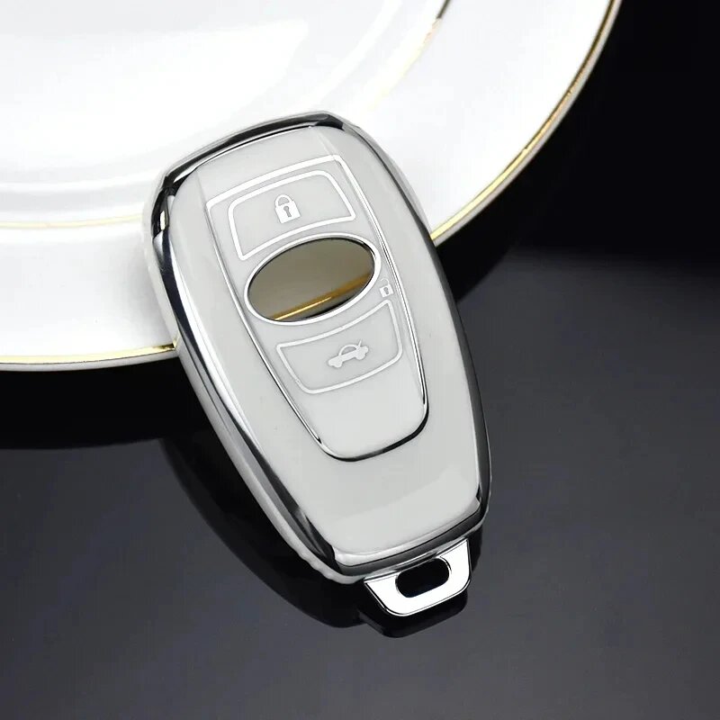 Для Subaru Legacy Impreza Forester Xv Trezia BRZ Wrx Levorg Outback 3-кнопочный чехол для ключей, брелок для ключей, аксессуары