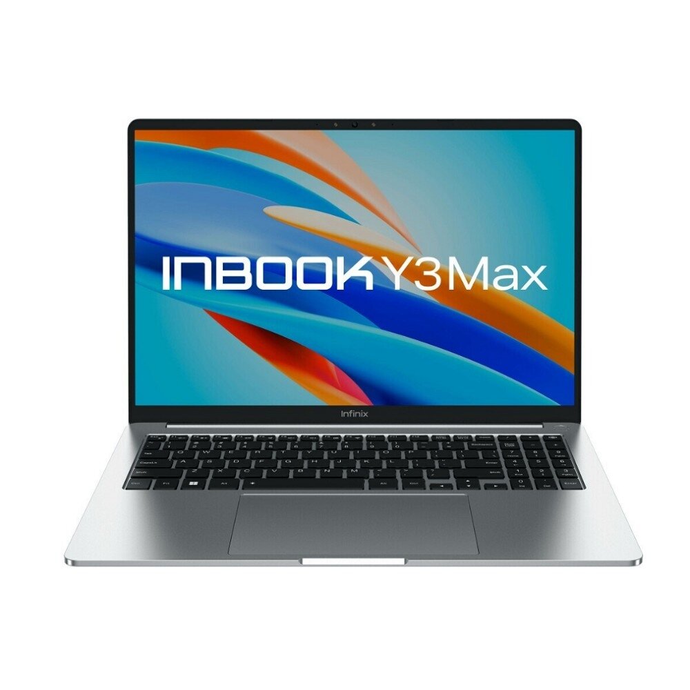 Ноутбук Infinix Inbook Y3 Max YL61A5 Ryzen 7 5825U 16Gb SSD512Gb AMD Radeon Graphics 16" IPS FHD (1920x1200) Windows 11 Home grey WiFi BT Cam (71008302978)