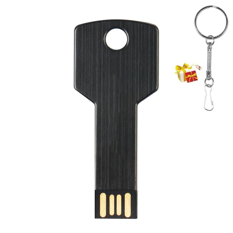 JASTER Key chain USB flash drive 128 ГБ 128MB Not GB), black