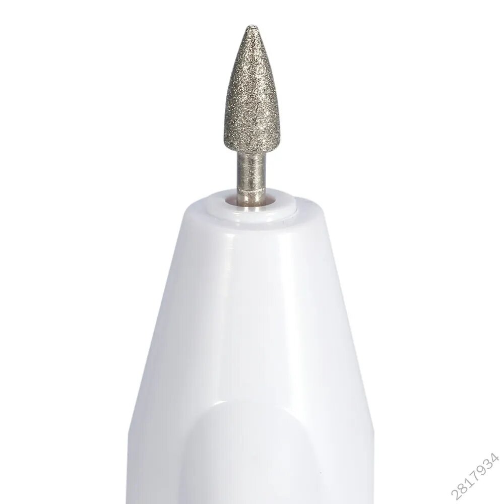 Принтер для ногтей, фрезы для маникюра и педикюра, белый цвет, 100 грит