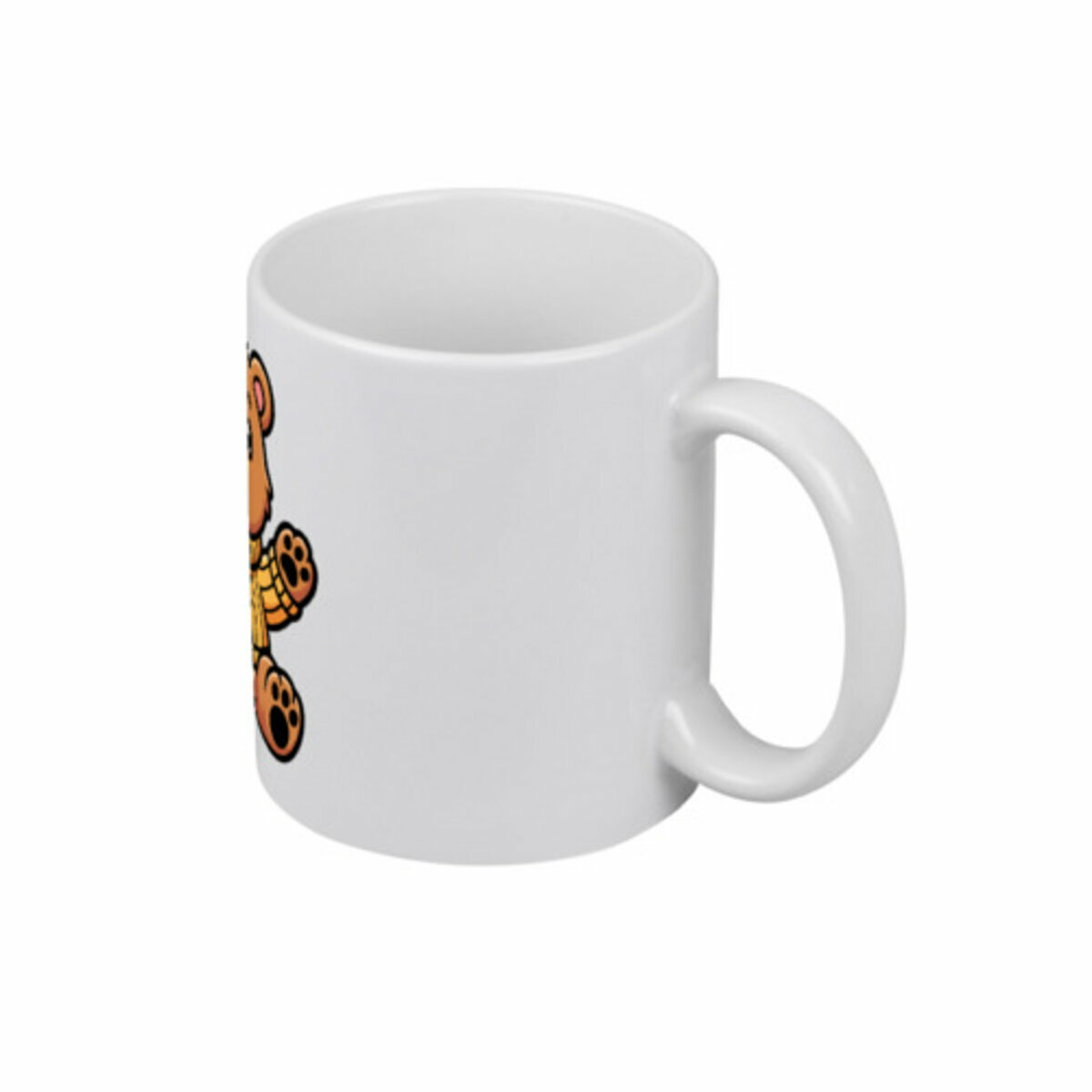 Кружка «Милый мишка в свитере» (белый)