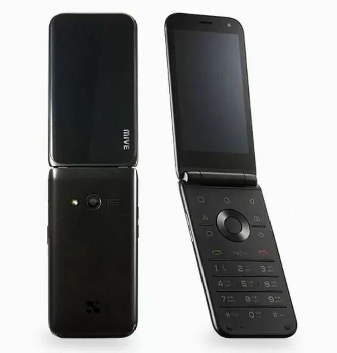 ALT MIVE Style Folder 32GB AT-M120 Unlocked Android LTE/3G - Черный/Белый Google