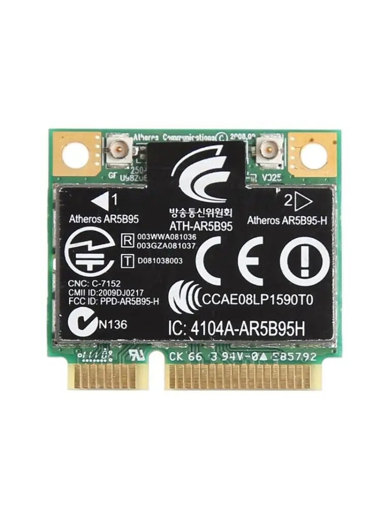 Беспроводная сетевая карта Crust Pro AR9285 Mini PCI-E