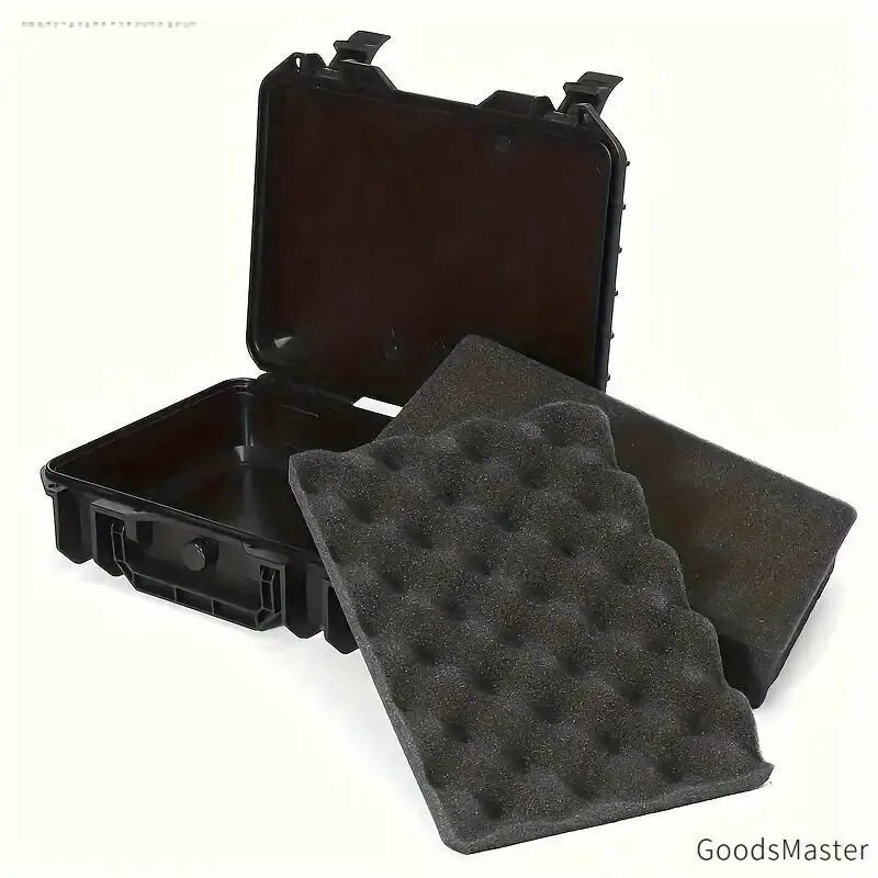 Кейс ударопрочный пластиковый GoodsMaster для защиты от пыли, воды и ударов 420x360x120мм — фото 1