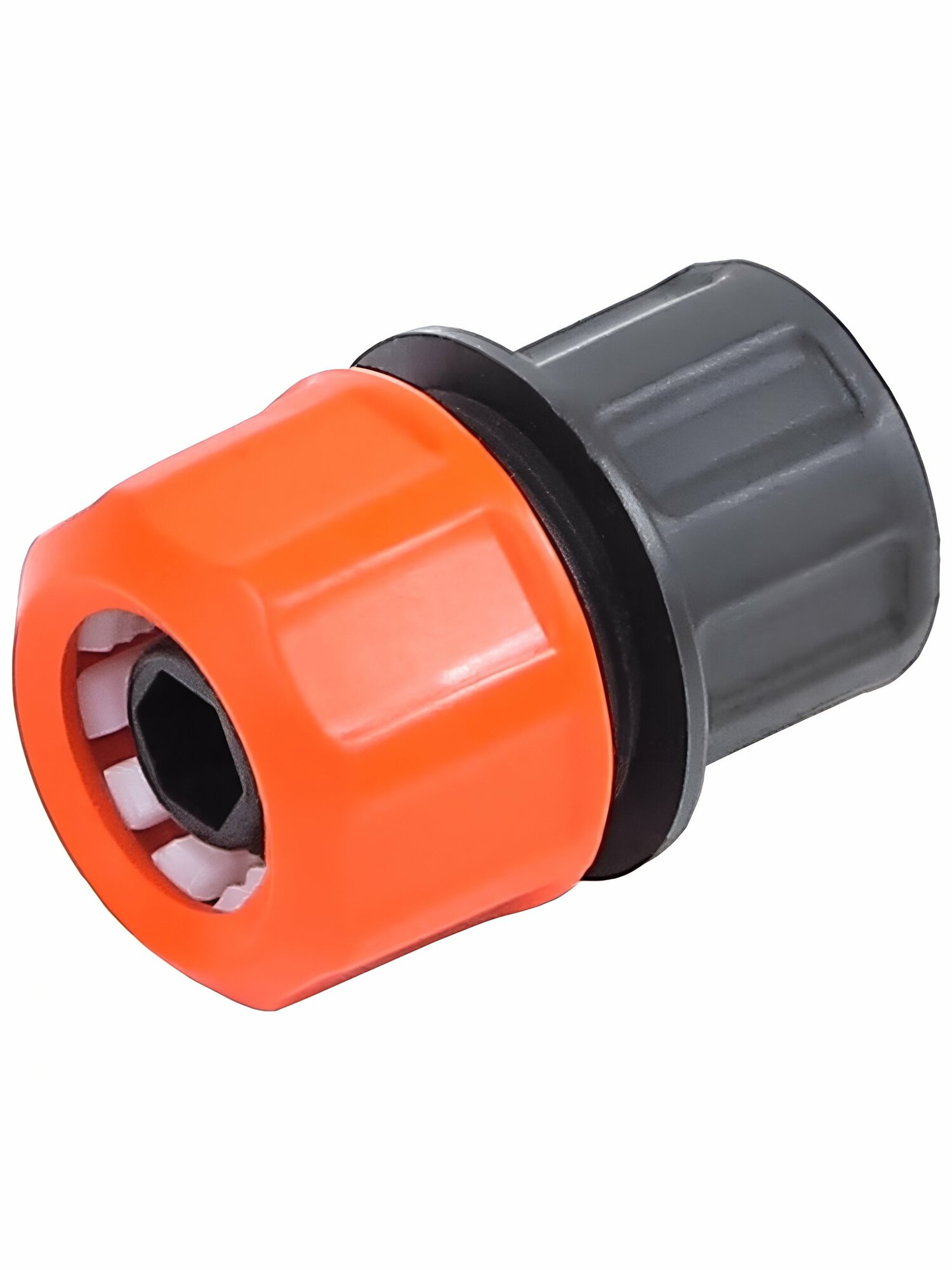 Цанговый зажим Жук 1/2 дюйма для садового шланга, быстросъемный коннектор для полива, фитинг пластиковый 4053-00