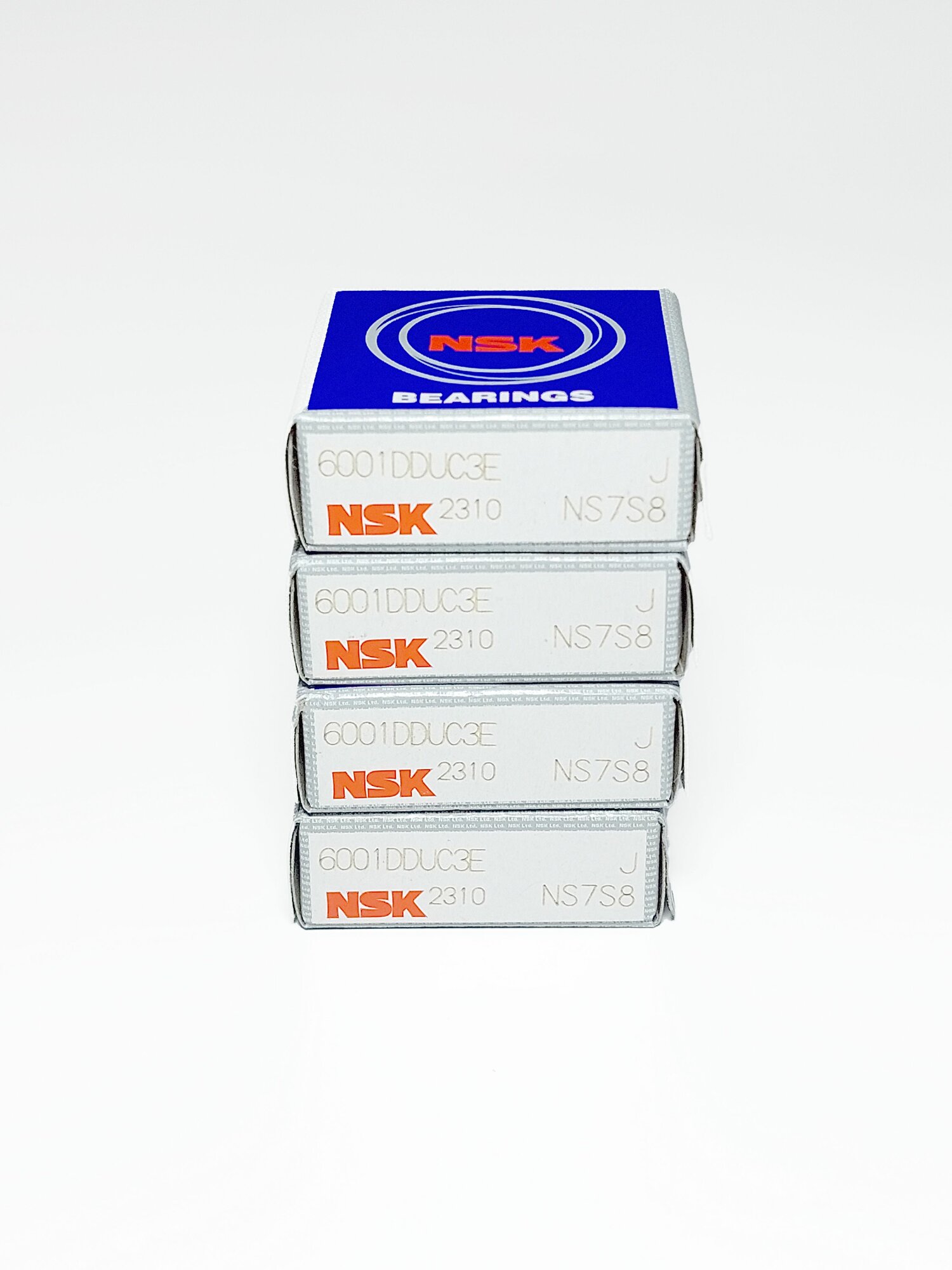 Подшипник NSK 6001DDUC3E (Indonesia) 12х28х8 мм к-т 4 шт.