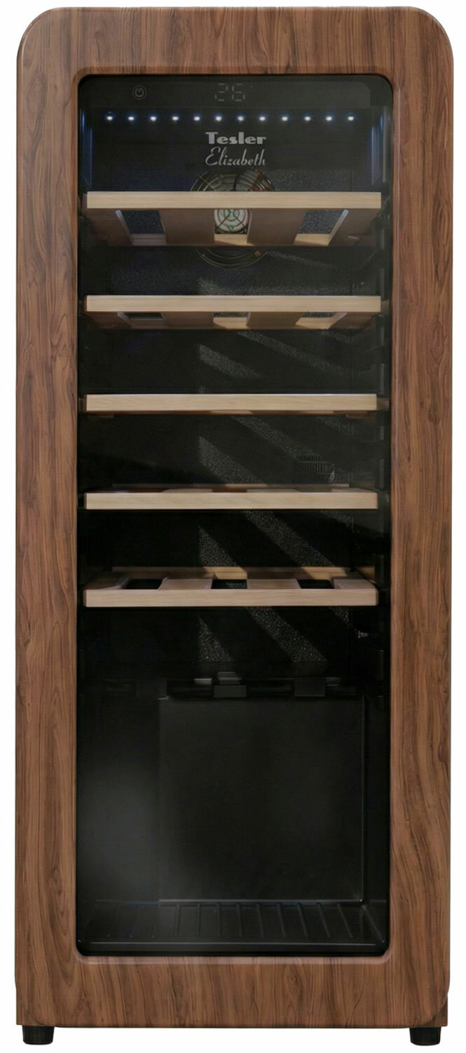 Винный шкаф Tesler CWC-248 CARAMEL WOOD