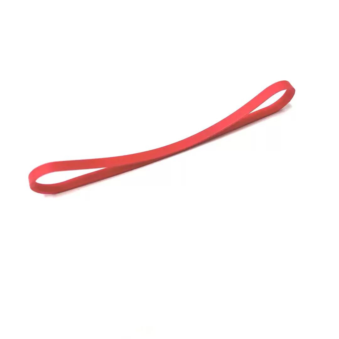Красные 5 мм широкие силиконовые эластичные резинки для блокнотов и планировщиков, 200 штук Высокое качество