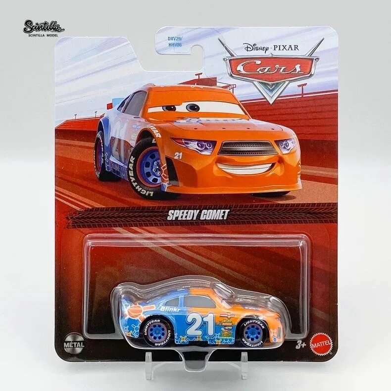 Машинка #MATTEL Cars Lightning McQueen Литой под давлением автомобильной модели