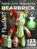 Мишка с красками Bearbrick, для развития фантазии и творческих навыков, с брелко...