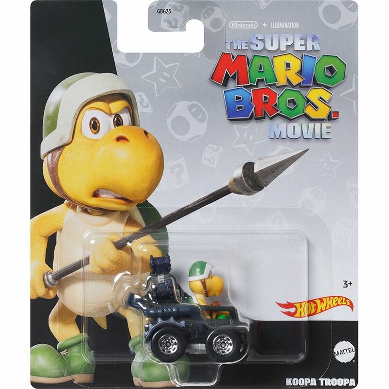 Mattel The Super Mario Mariokart / Детский Коллекционный Набор Игрушечных Машинок Марио, Подходящий Для Подарков На День Рождения Детям От 3 Лет И Старше