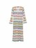 Накидка Missoni Zigzag beach cover-up, размер 44, бежевый/белый