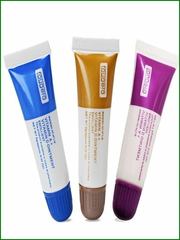 Губная помада с витаминами A и D после ухода за кожей для перманентного макияжа и татуировок, от шрамов, 20 шт, коричневая