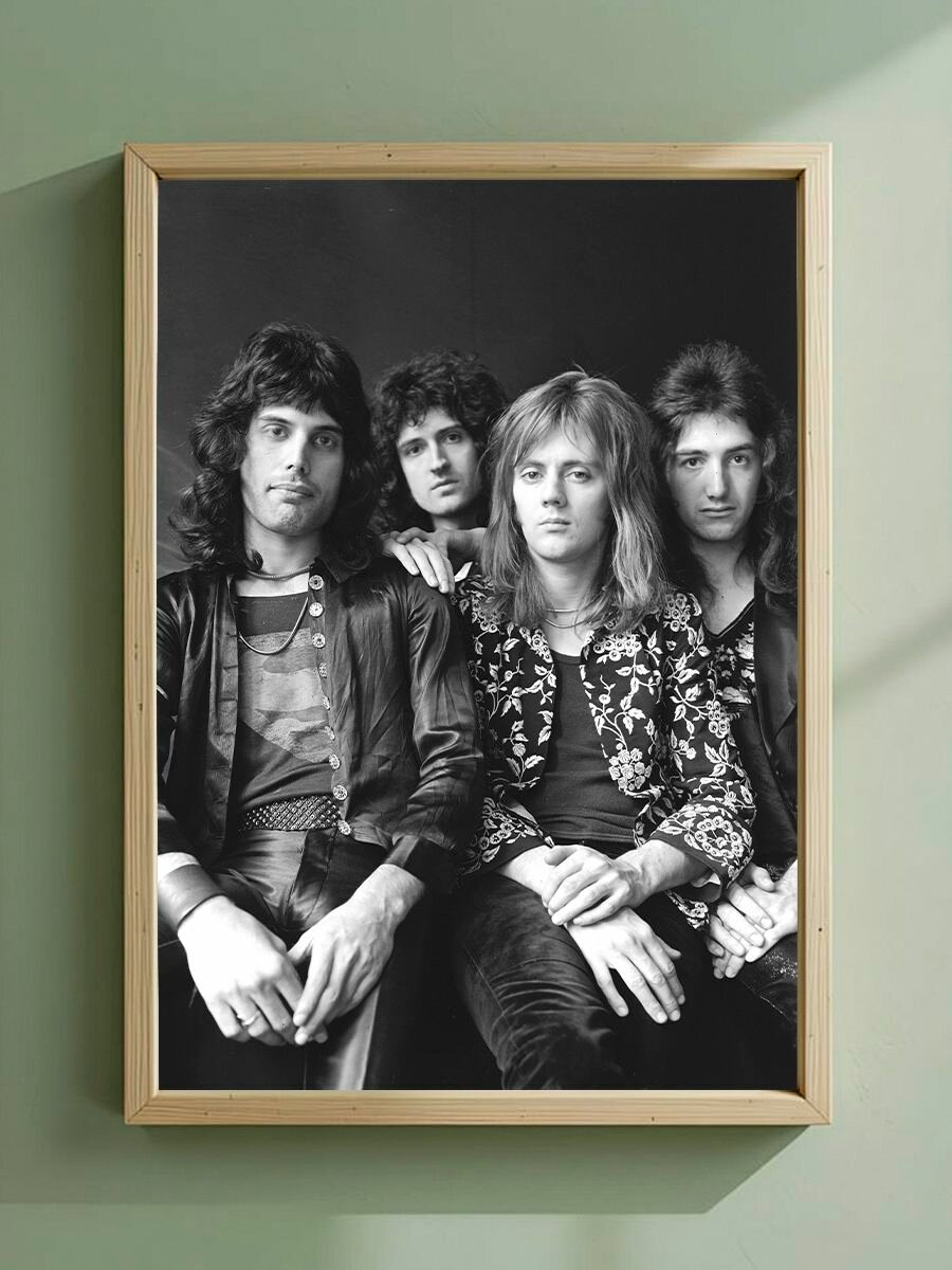 Постер, плакат на стену Queen Рок Группа (А3)