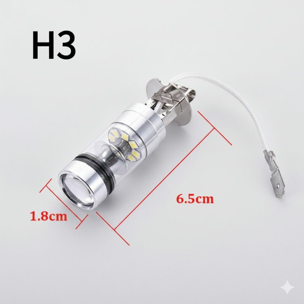 Лампа автомобильная H3, 2 шт. арт. PPP218934001
