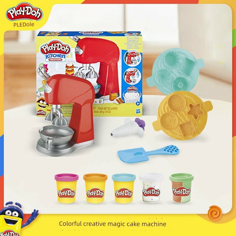 Набор Play-Doh Magic Cake Maker с формами, развивающая игрушка для детей