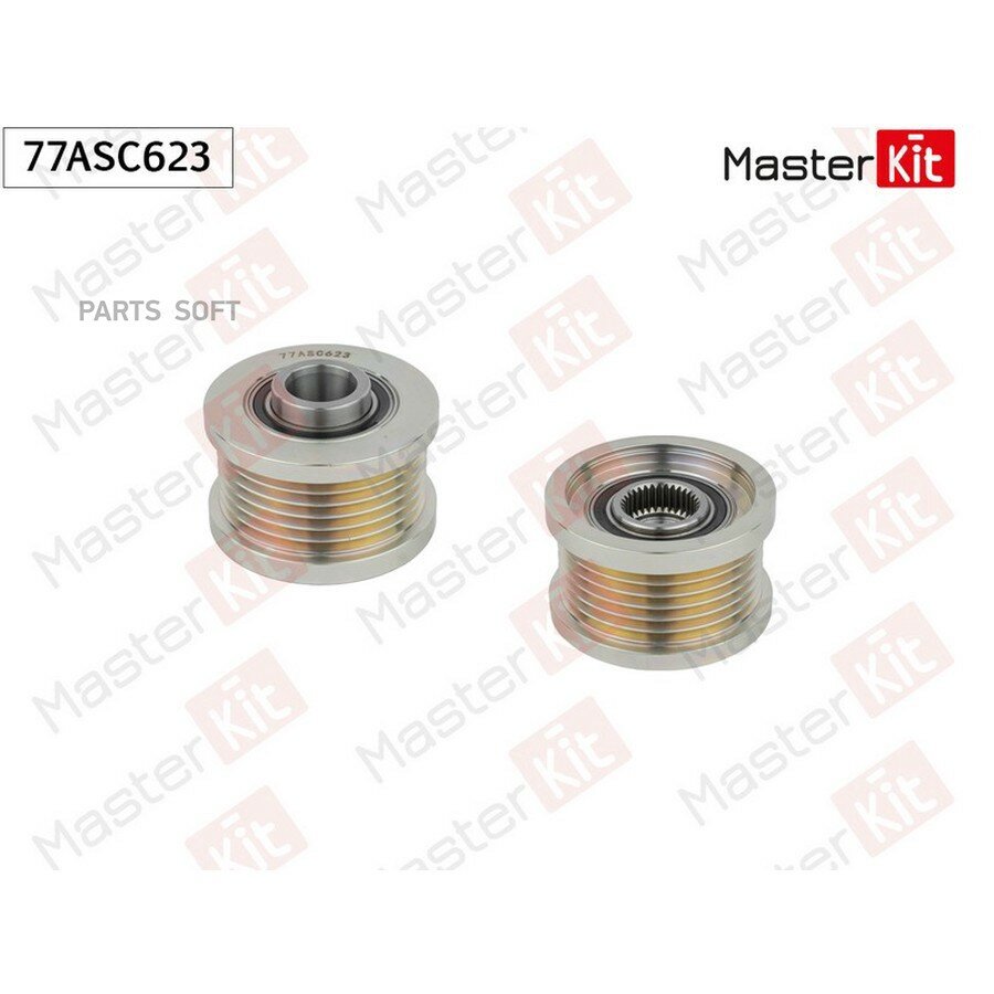 77ASC623 MASTERKIT Шкив генератора CHEVROLET Aveo/Cruze, OPEL Astra-J MASTERKIT 77ASC623 | цена за 1 шт