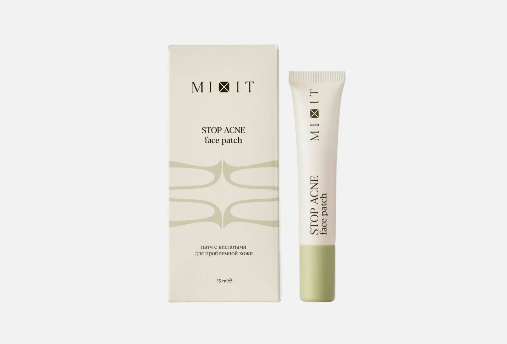 Патч для лица MIXIT Stop acne face с кислотами для проблемной кожи, 15 мл