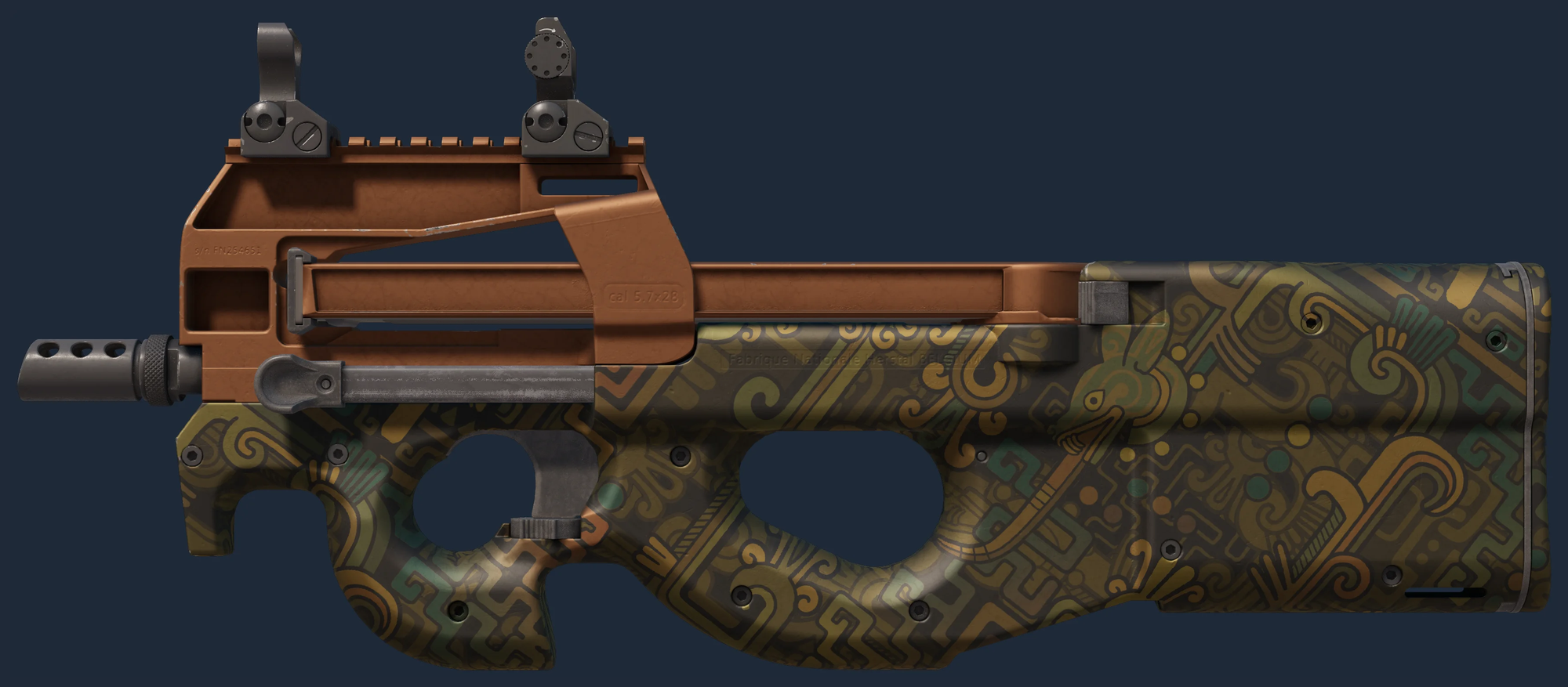 P90 | Древняя земля (Поношенное) Скины CS2 с быстрой автовыдачей steam trade
