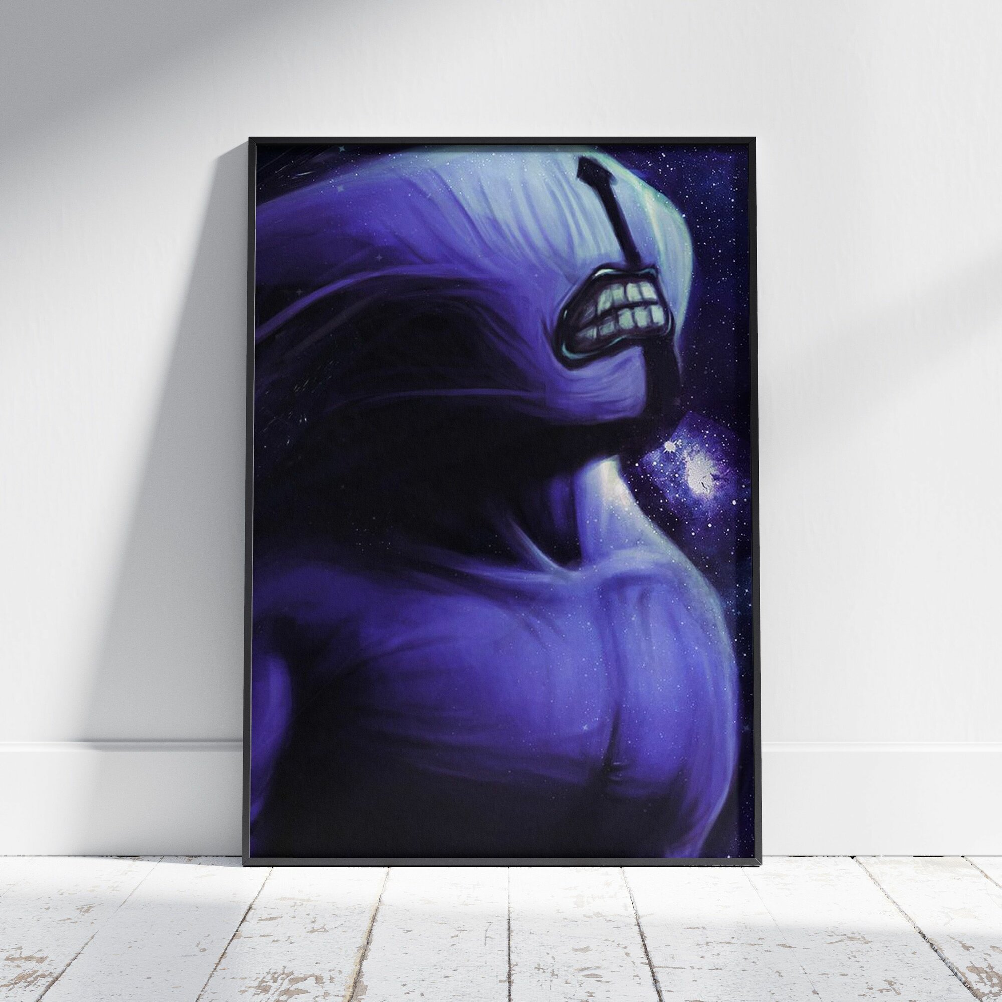 Плакат на стену для интерьера Dota 2 (Faceless Void 3) - Постер по игре формата A4 (21х30 см)
