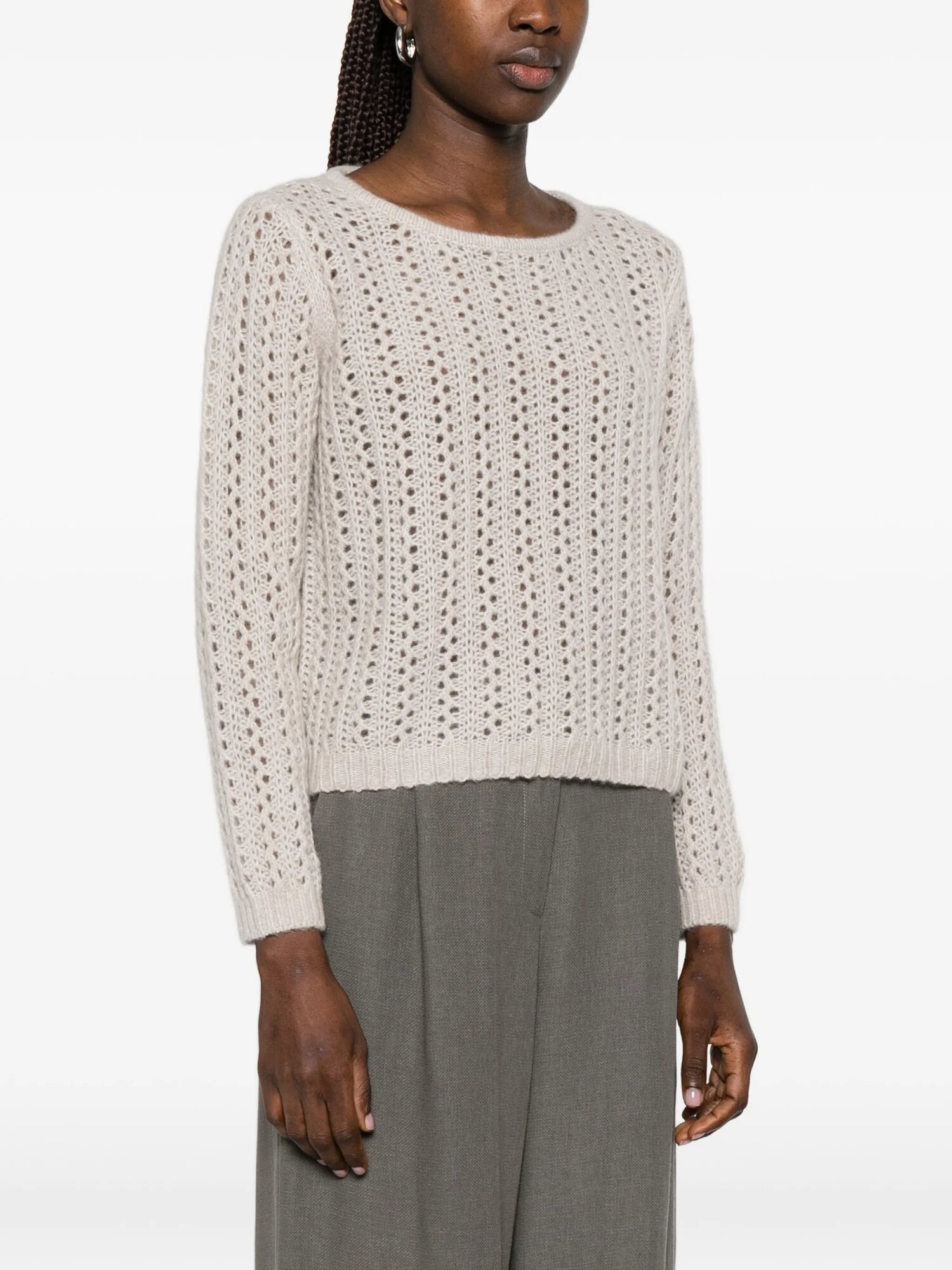 Свитер Hemisphere Round-neck sweater, размер 40, , разноцветный — фото 1