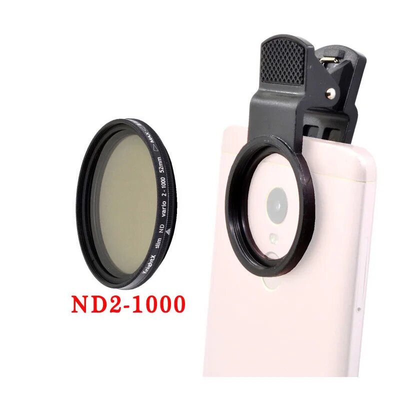 Фильтр ND2-1000 для телефона KnightX, 52mm